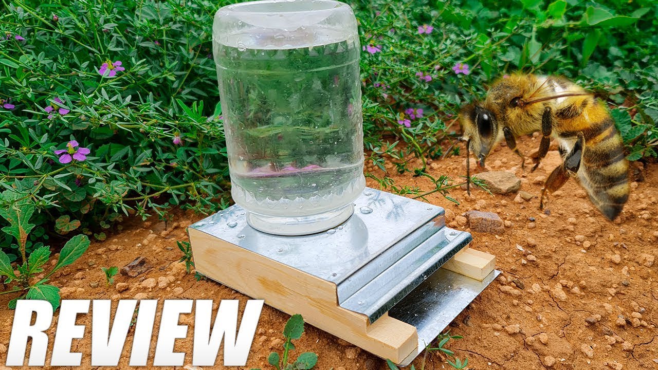 VIVO Beekeeping Light Wood Boardman Entrance Feeder for Beehives BEE-V110 Unboxing and Review ...