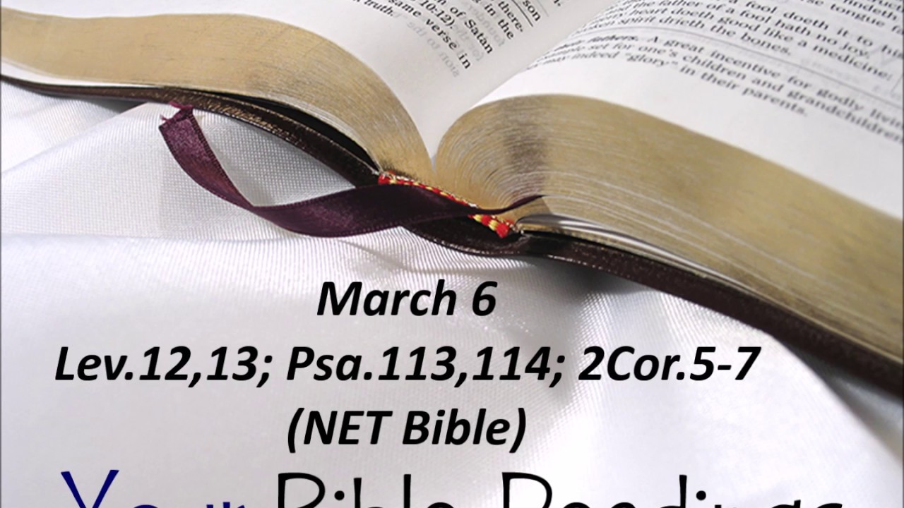 Your Bible Readings for March 6 - YouTube