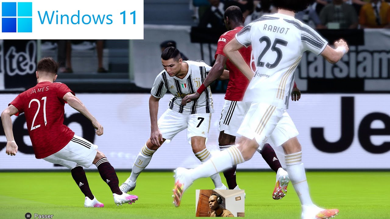 PES 2021 ON WINDOWS 11 - My Gameplay - YouTube