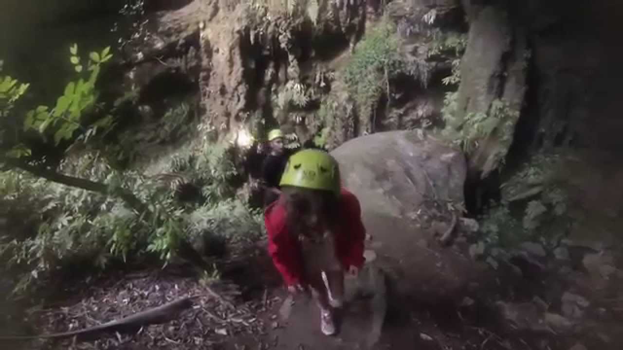 Nikau Cave - Caving Adventure - YouTube
