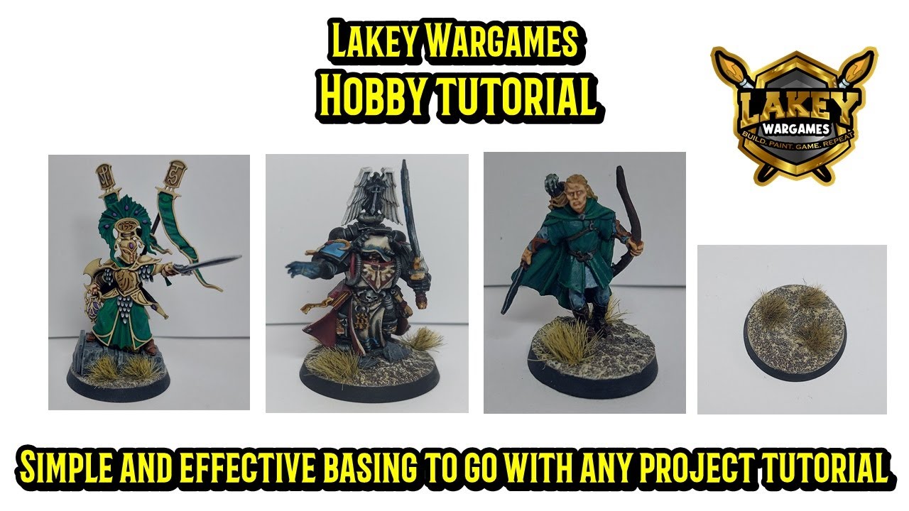 Make Simple And Effective Basing To Go With Any Project - YouTube