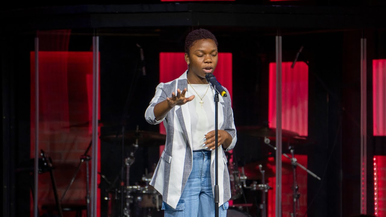 Anndi Writes 'Seek Jesus' Spoken Word | Live at Ark Church - YouTube
