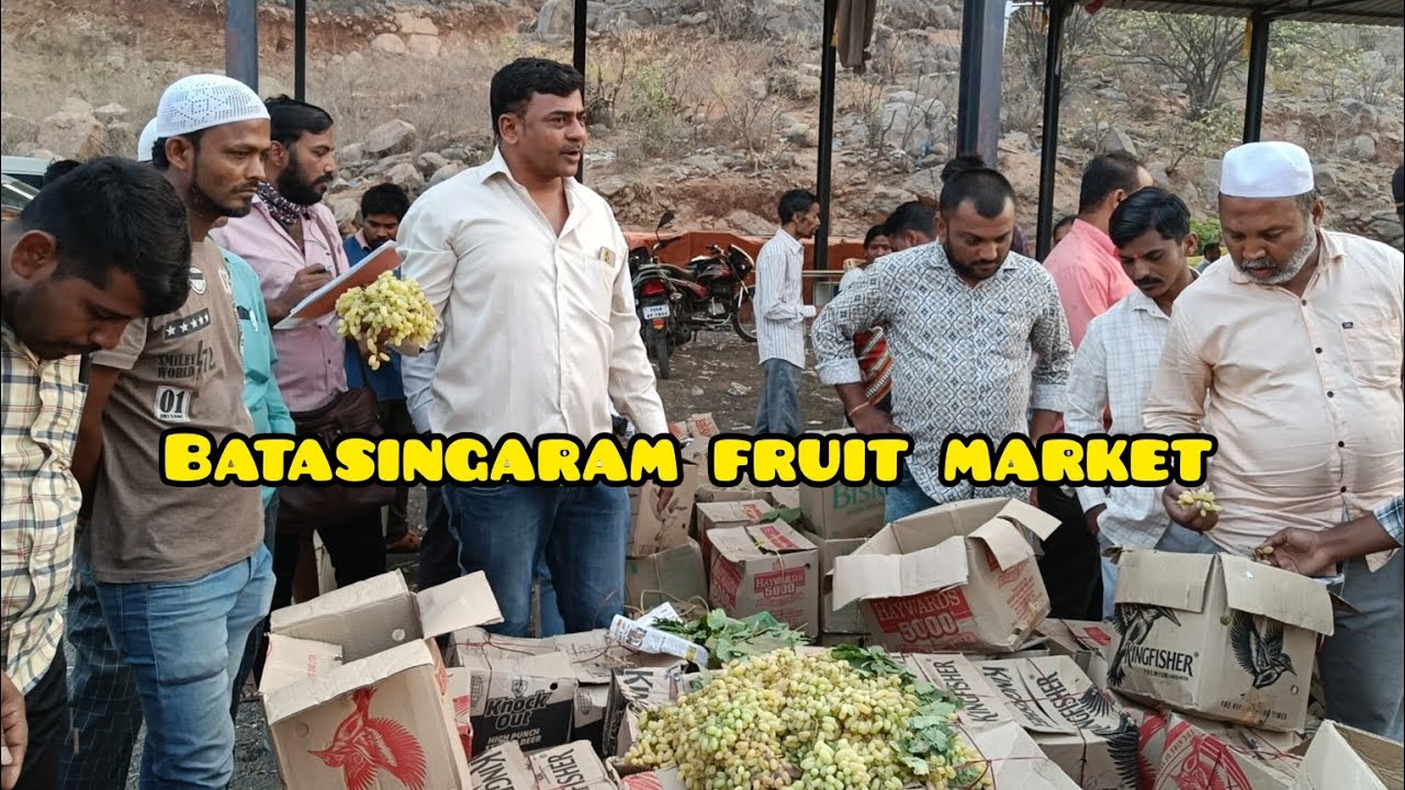 🍇Happy Sunday 🍇 Batasingaram fruits market 🍇Ramoji Film City 🍇Hyderabad ...