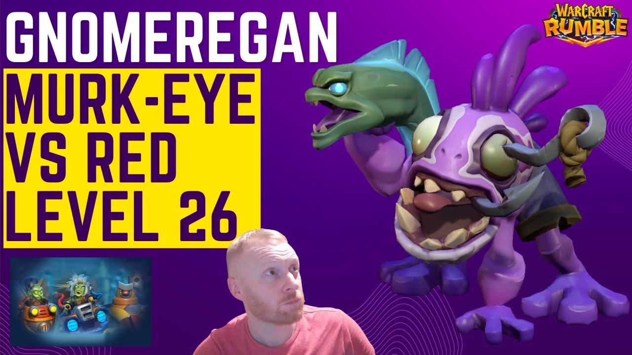 CLEAN Gnomeregan: Beast Murk-Eye Dungeon Deck Guide for Warcraft Rumble ...