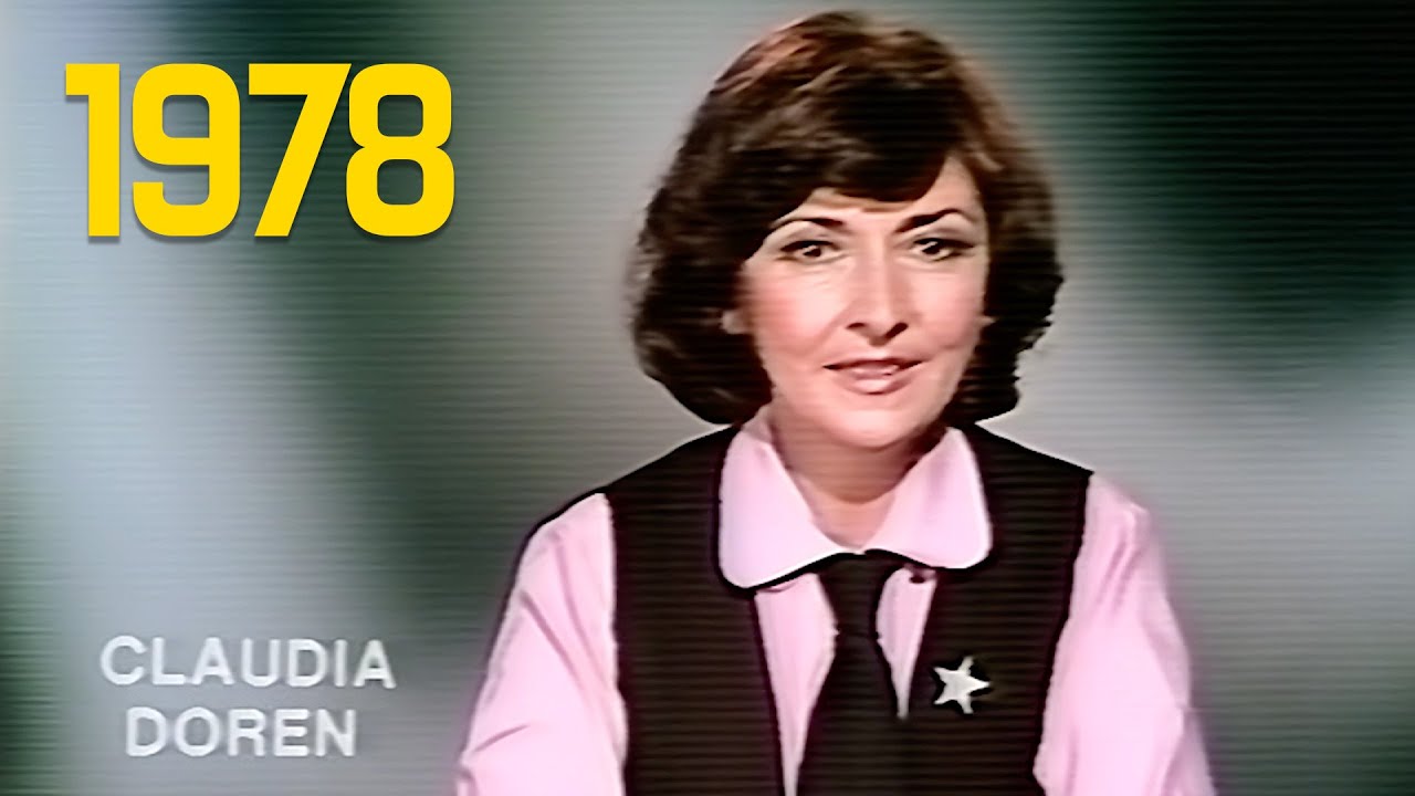 ARD Abendansage von Claudia Doren (10.10.1978) - YouTube