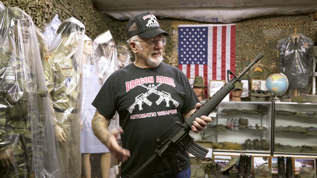 Vietnam War Display in Dragon Man's Museum - YouTube