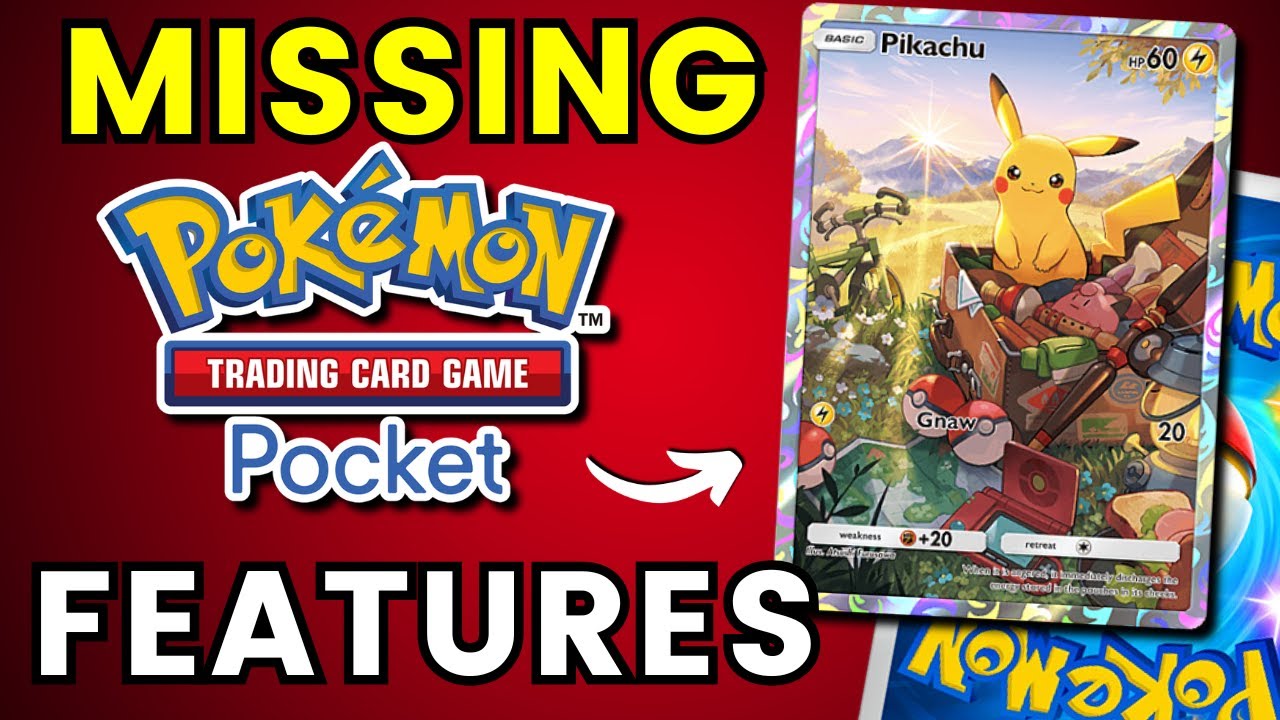 Missing Features in POKEMON TCG POCKET?! - YouTube