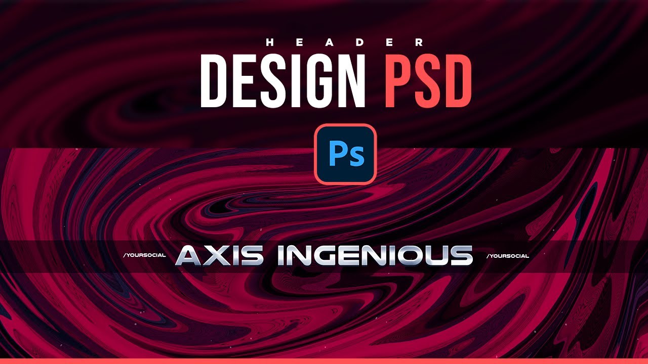 Liquid Header Design | Free PSD Download | Header Design Photoshop ...