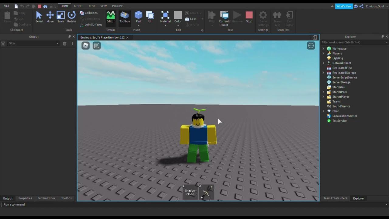 Roblox Studio | Shadow Clone Jutsu - YouTube