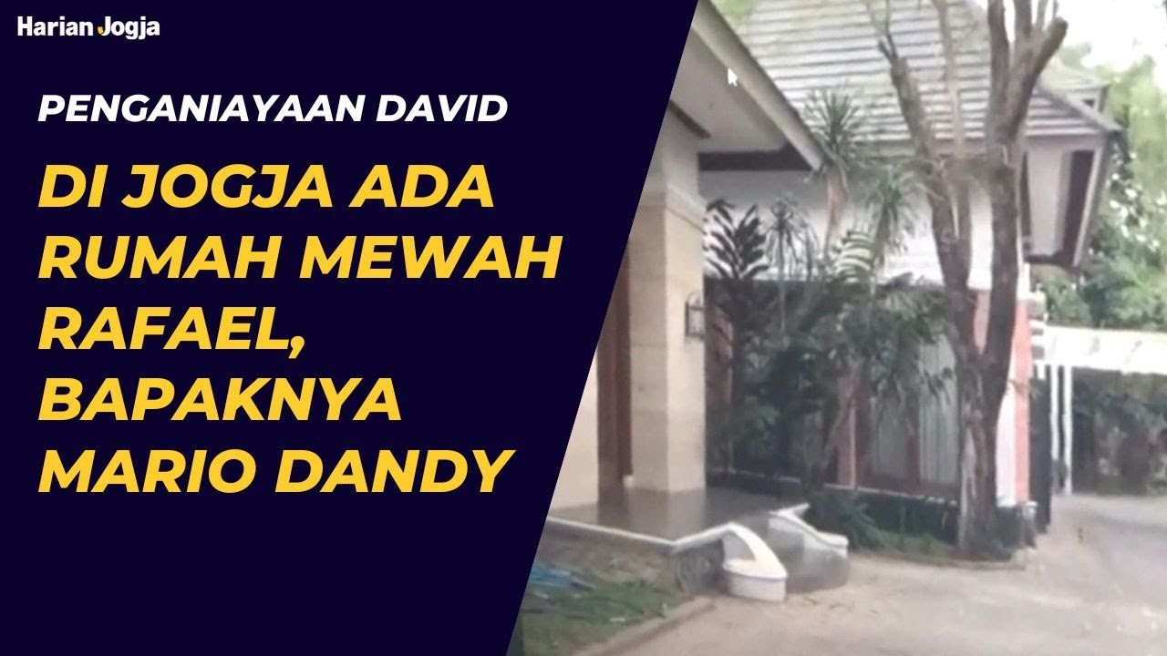 Mengintip rumah mewah Rafael, ayah Mario Dandy tersangka penganiaya ...