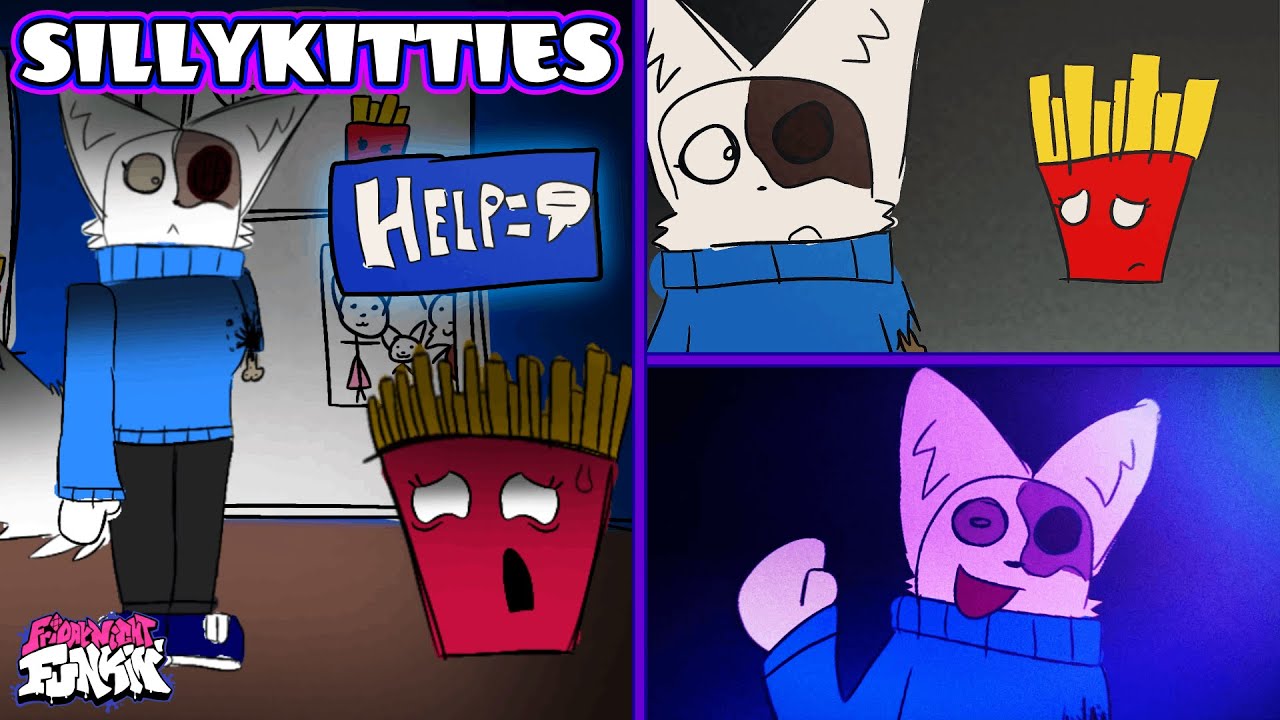 FNF: SILLYKITTIES (Aethos) // TwiddleFinger Mod Friday Night Funkin ...