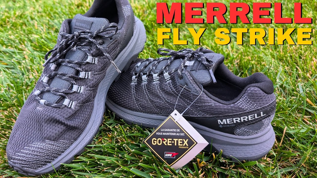 Merrell Fly Strike Hiking Trail Running Shoe: A Closer Look! - YouTube
