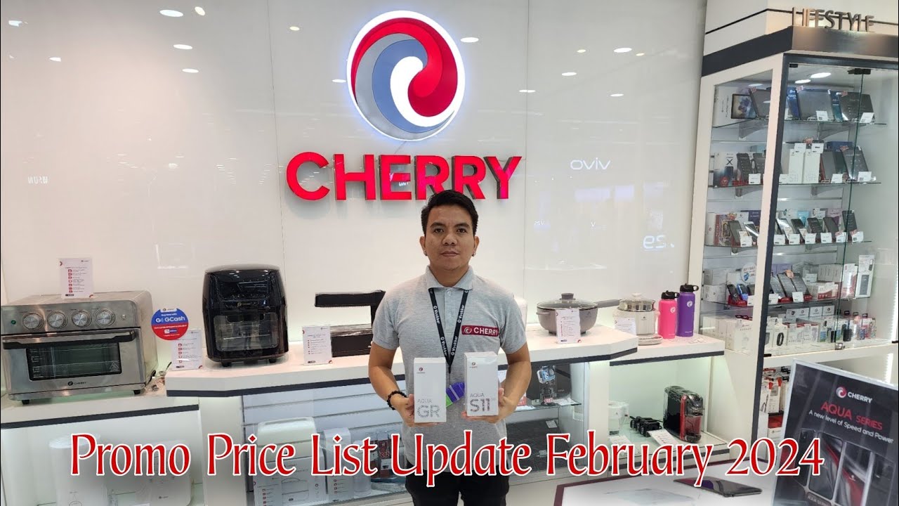 CHERRY Promo Price List Update February 2024 / Cherry Aqua GR / Aqua ...