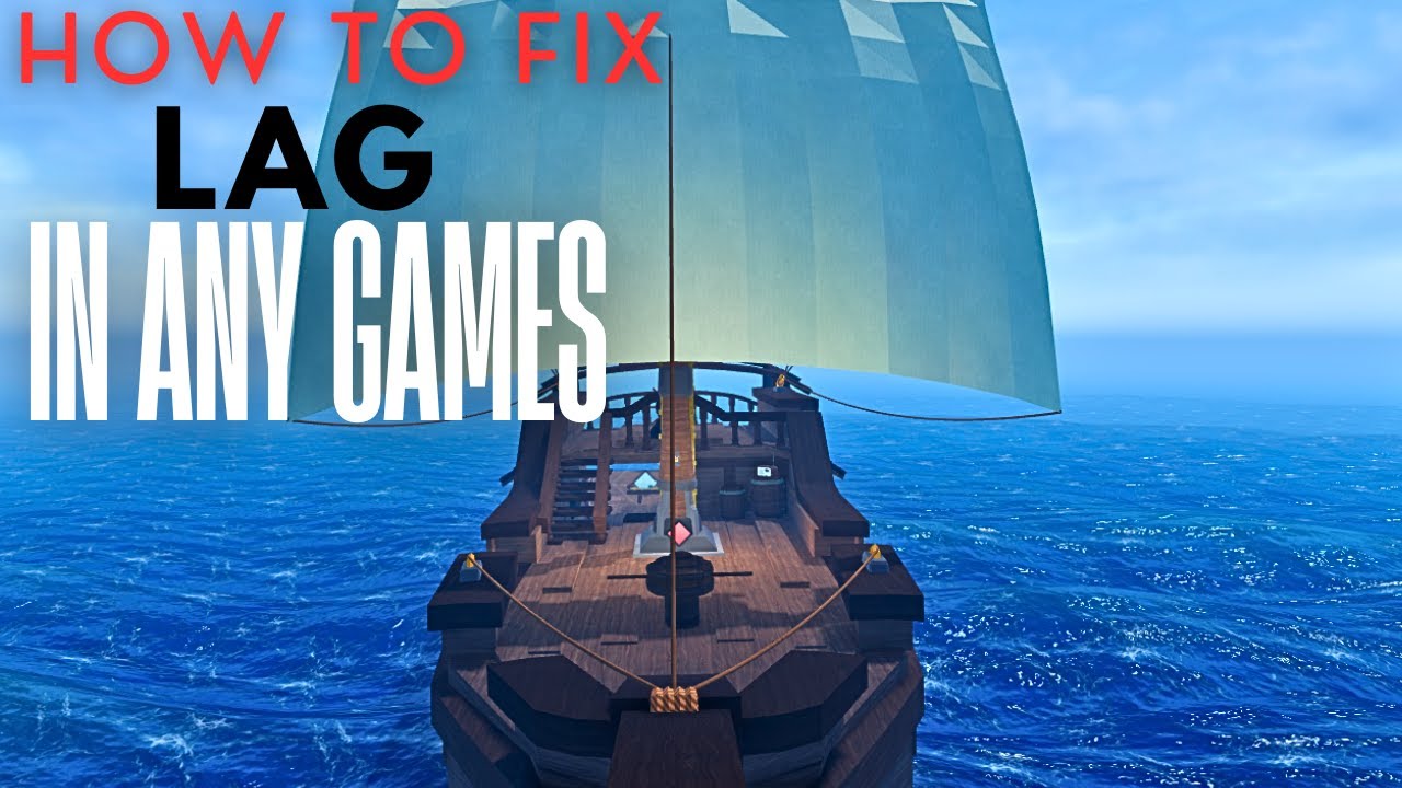 How to fix lag in ANY Games (In built Solution) - YouTube
