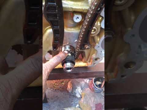 Mirage G4 timing chain markings - YouTube