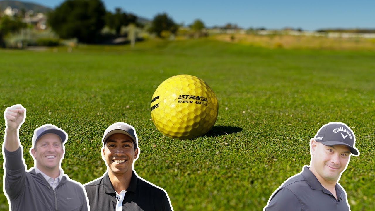 Pro w/Old Range Balls VS 2 Amateurs - YouTube