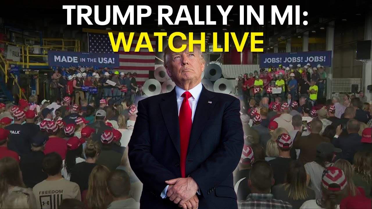 LIVE: Donald Trump Rally in Michigan | FOX 4 - YouTube