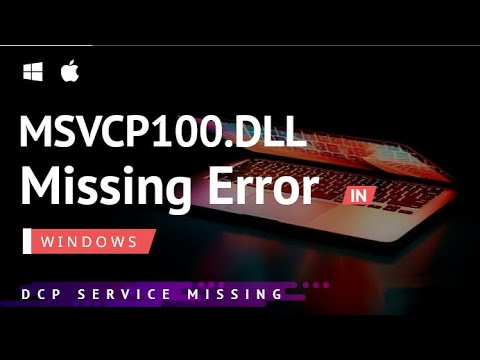 [Solved] Easy Fix MSVCP100.dll Missing Error In Windows 11, 10, 8, 7 - YouTube