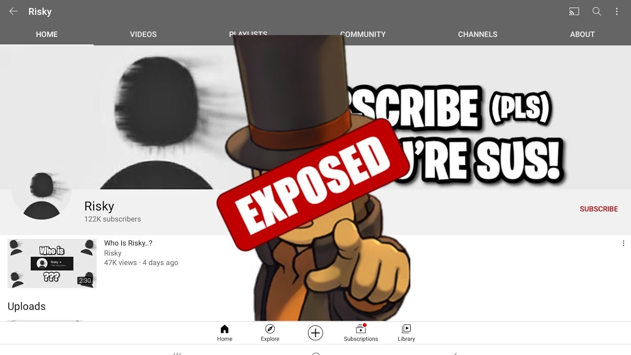 Exposing a youtube channel for using sub bot - YouTube