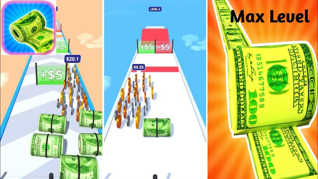 Money Rush Game | All Max Level GamePlay (ios, Android) - YouTube
