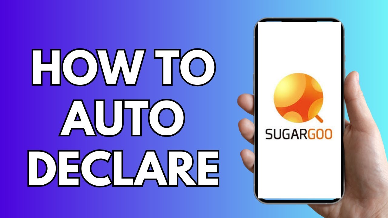 How To Auto Declare On Sugargoo - YouTube