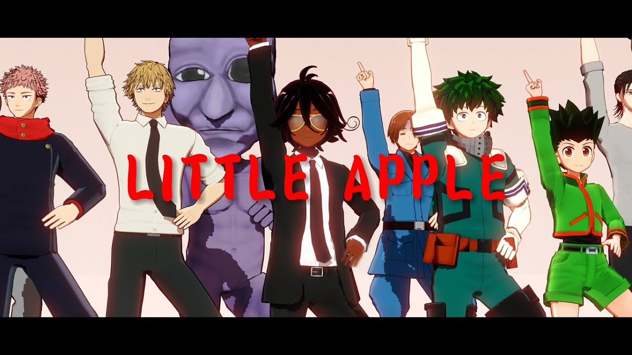 【MMD MIXED FANDOM】LITTLE APPLE - YouTube