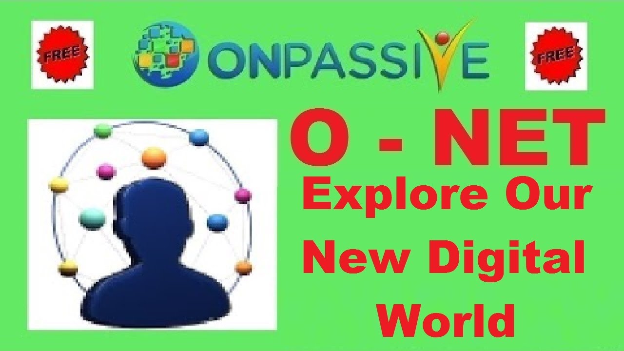 O-NET 🔷 EXPLORE OUR NEW DIGITAL WORLD 🔷 - YouTube