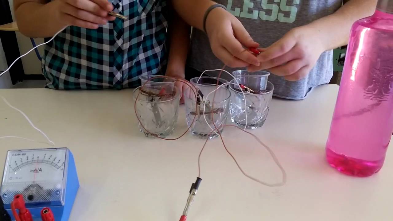 Fabricando una pila casera, electroquímica. - YouTube