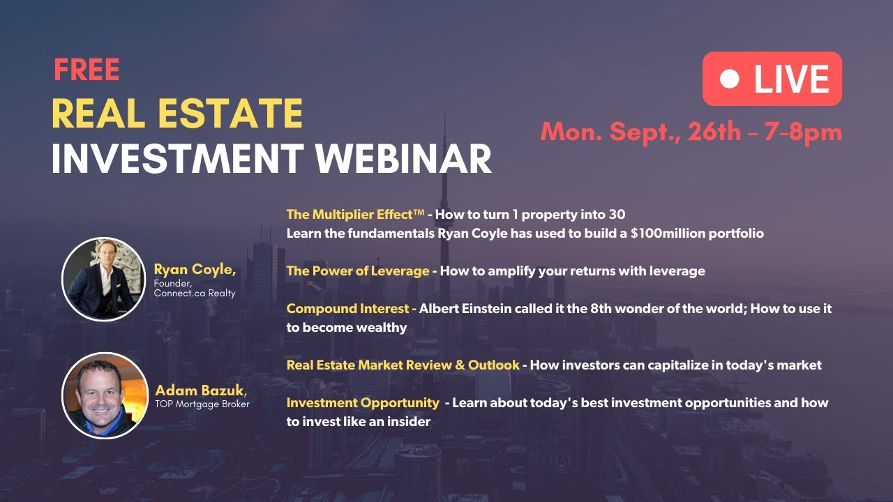 Real Estate Investment Webinar - YouTube