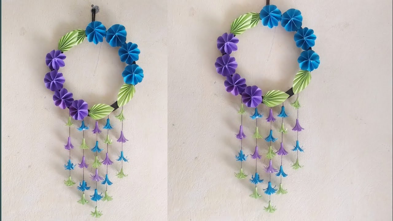 Bast Wall Hanging, paper craft - YouTube