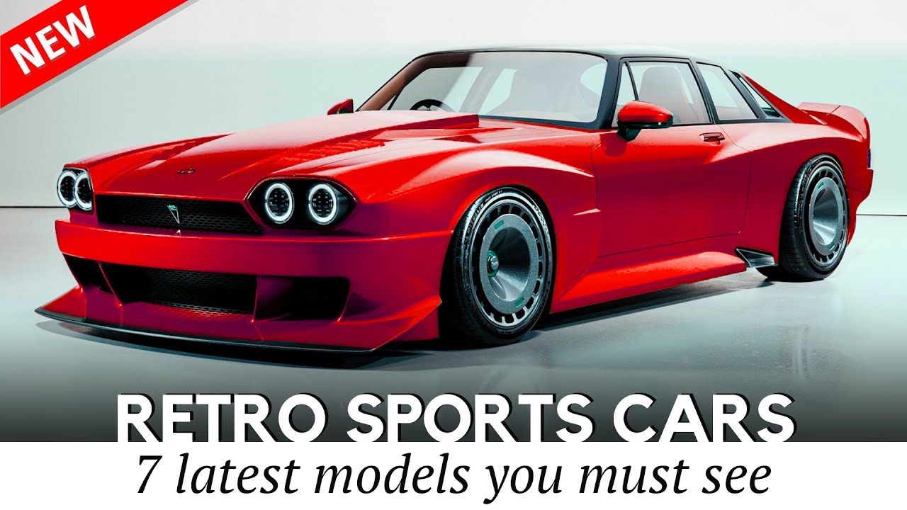 All-New Sports Cars with Retro Designs Reimagined by World’s Best ...