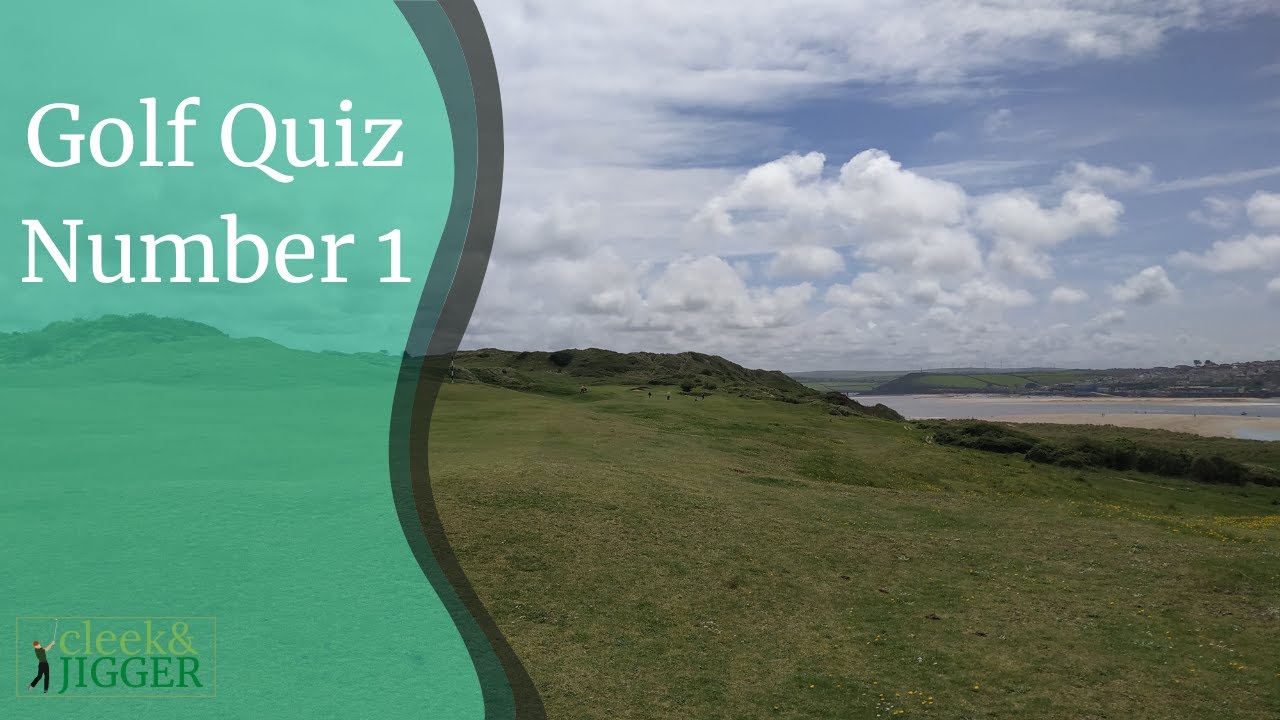 Golf Quiz Number 1 - YouTube
