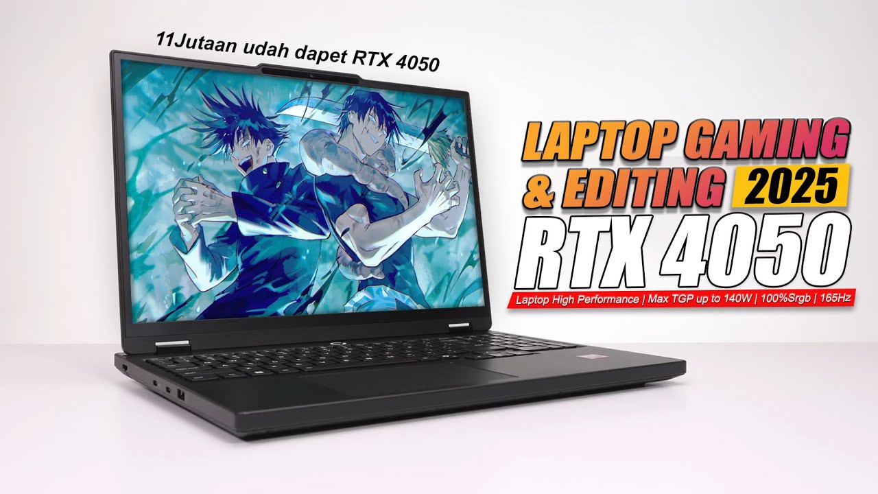 RTX 4050 MAKIN MURAH! 5 LAPTOP GAMING & EDITING RTX 4050 TERMURAH - YouTube