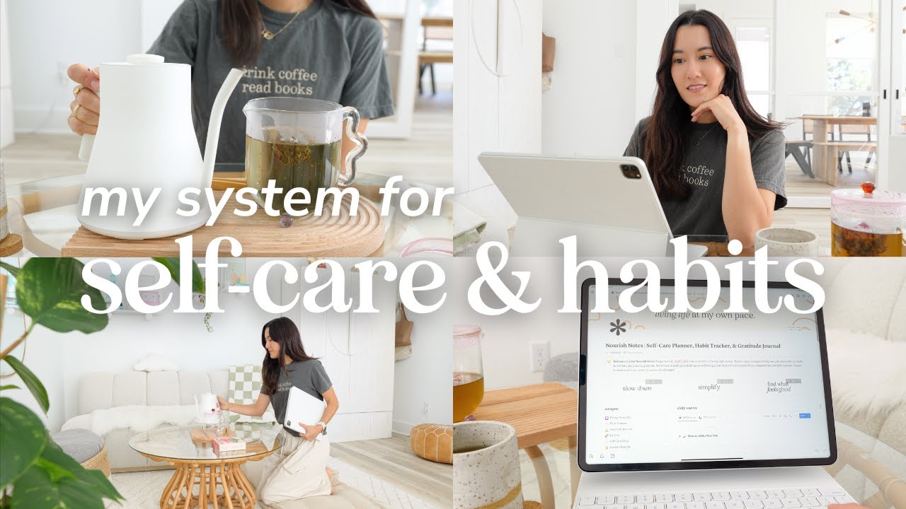 📝 How to Create Healthy Habits & Prioritize Self-Care | Notion Tour ...