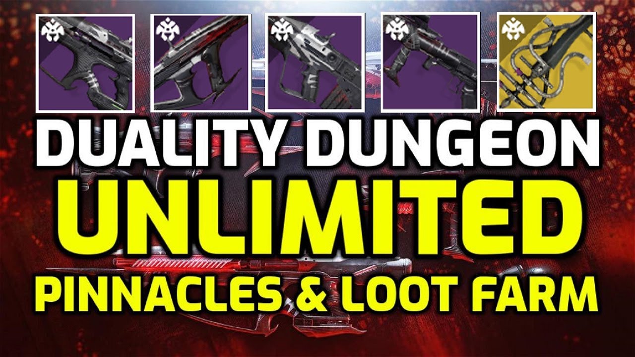 UNLIMITED LOOT FARM + PINNACLE DROPS DUALITY DUNGEON Destiny 2 Season ...