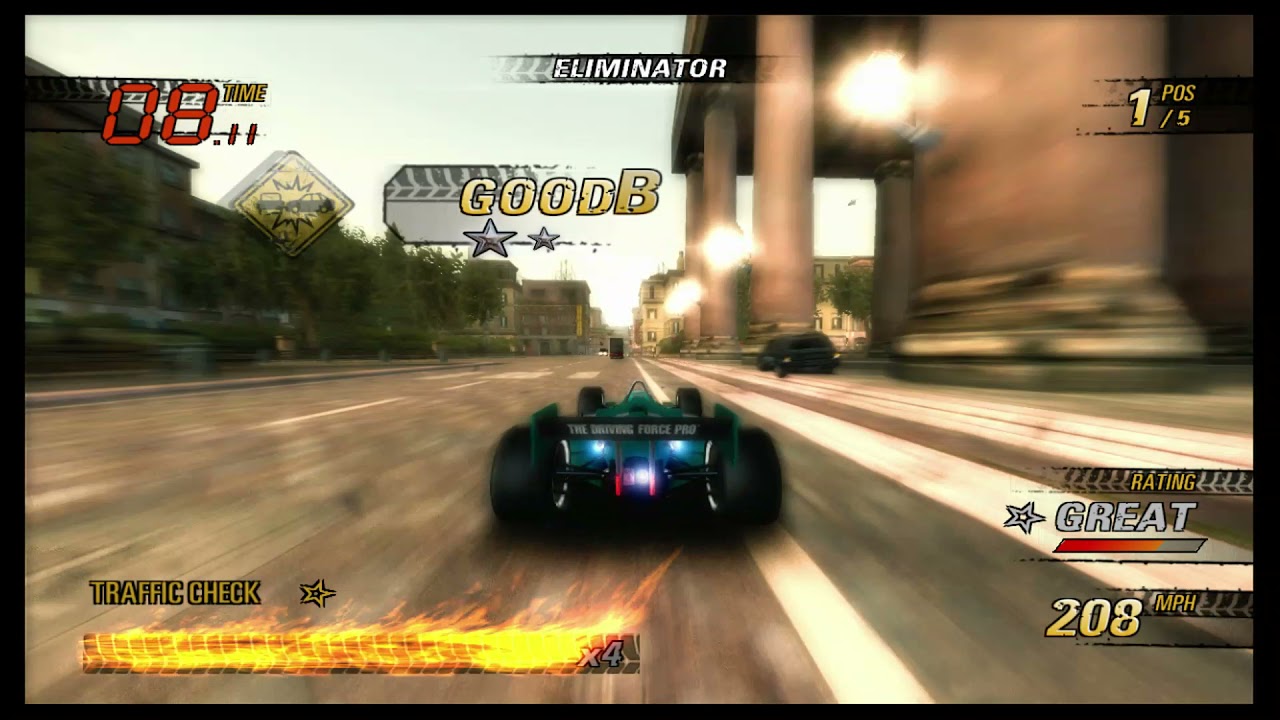 Burnout Revenge/Eliminator Race with Logitech Racer #6 - YouTube