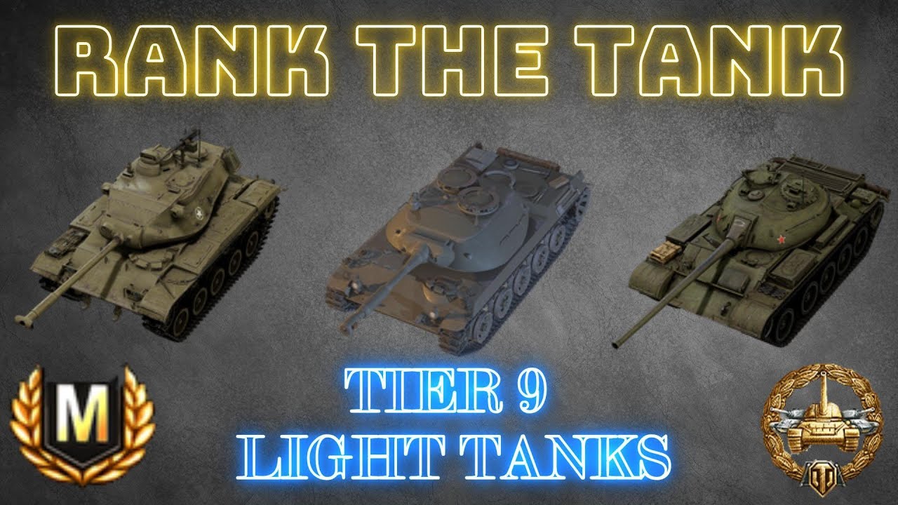 Rank The Tank Tier 9 Tech Tree Light Tanks WOT Console - World Of Tanks ...