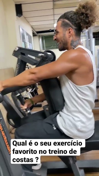 Qual é O Seu Exercício Favorito No Treino De Costas Academia Shorts
