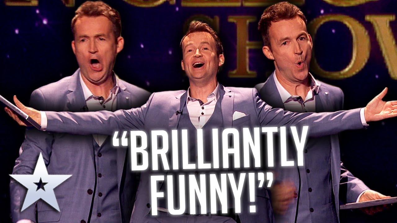 Impressionist John Clegg and his many voices! | Live Shows | BGT Series ...