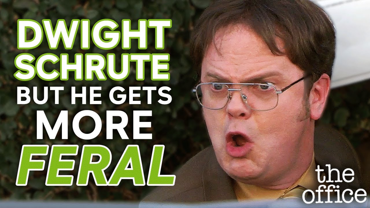 Dwight Schrute But He Gets Progressively More Feral - The Office US ...