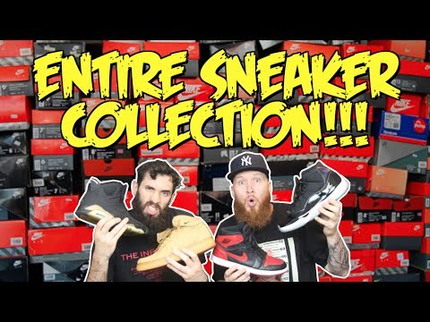 THE ENTIRE SNEAKER COLLECTION!!! BIGGEST HYPEBEAST IN THE WORLD ...