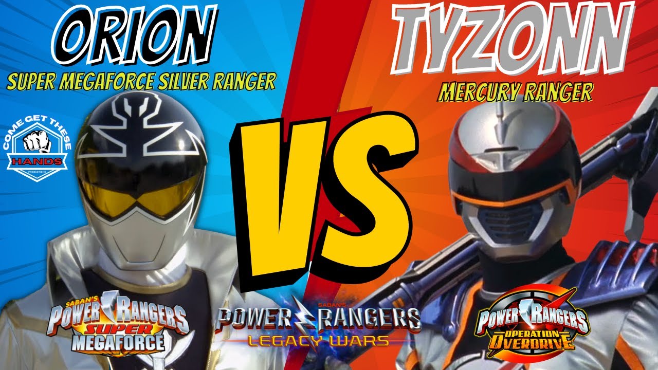 Power Rangers Legacy Wars | Super Megaforce Silver Ranger Orion Vs ...