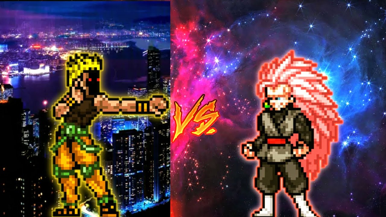 Final Dio VS Goku Black SSJ3 in Jump Force Mugen - YouTube