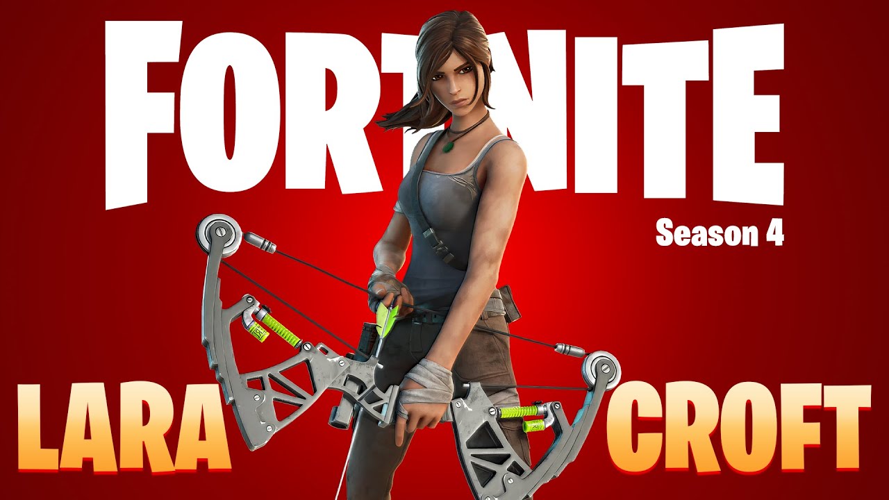 Classic Lara Croft is BACK - Fortnite Chapter 4 Season 4 Tomb Raiding ...