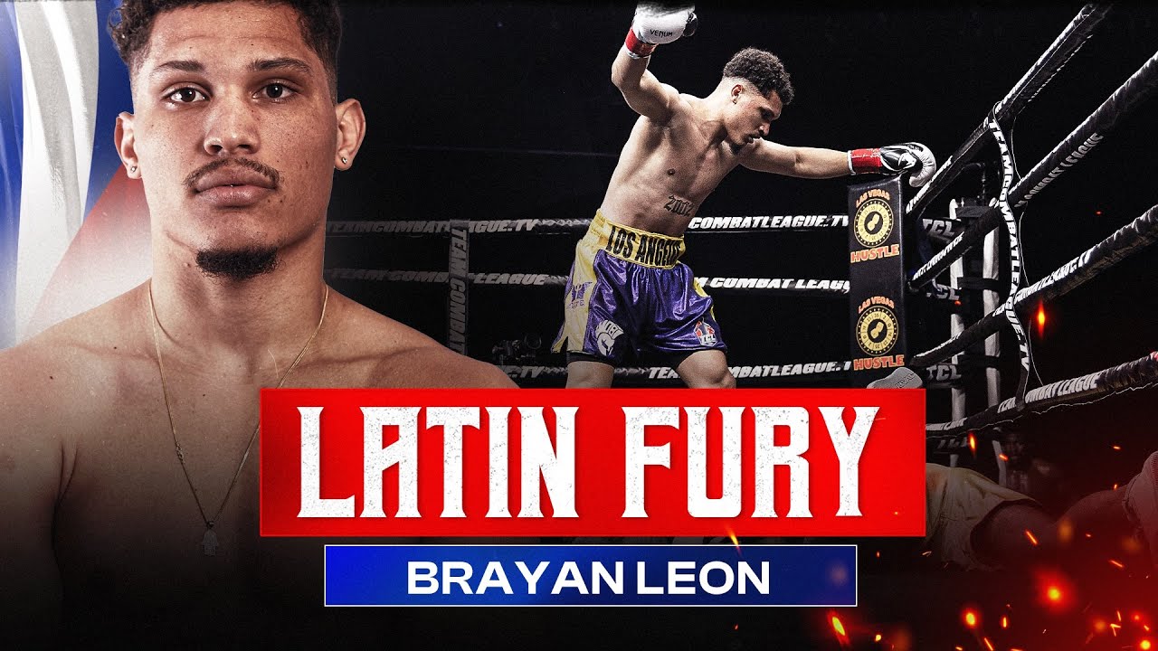 LATIN FURY: Brayan Leon ends the LA Elite's win with a TKO victory ...