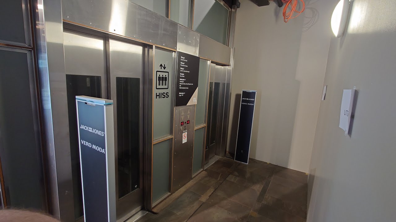 [HDR-Retake] 1994 KONE M Traction Elevators @ Former PUB Glashuset ...