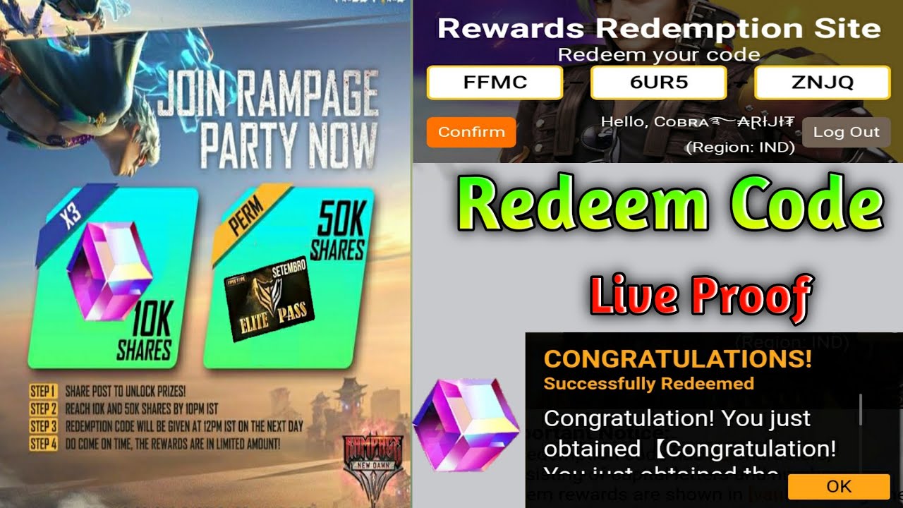 Magic Cube Reddem Code, Live Apply Redeem Code - YouTube