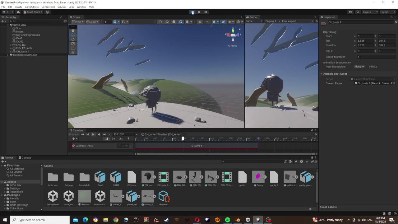 Blender to Unity Alembic - YouTube