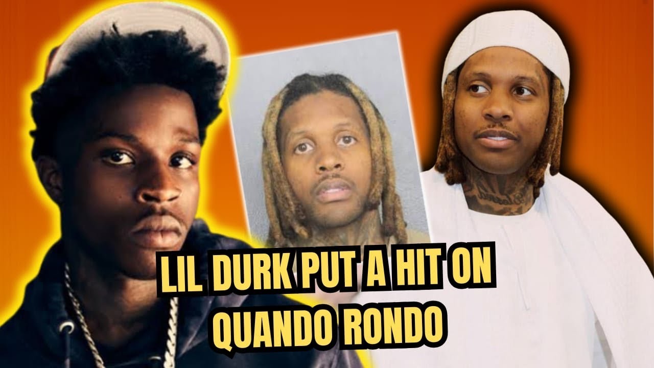 Muslim Rapper Lil Durk arrested in plot to take out Quando Rondo - YouTube