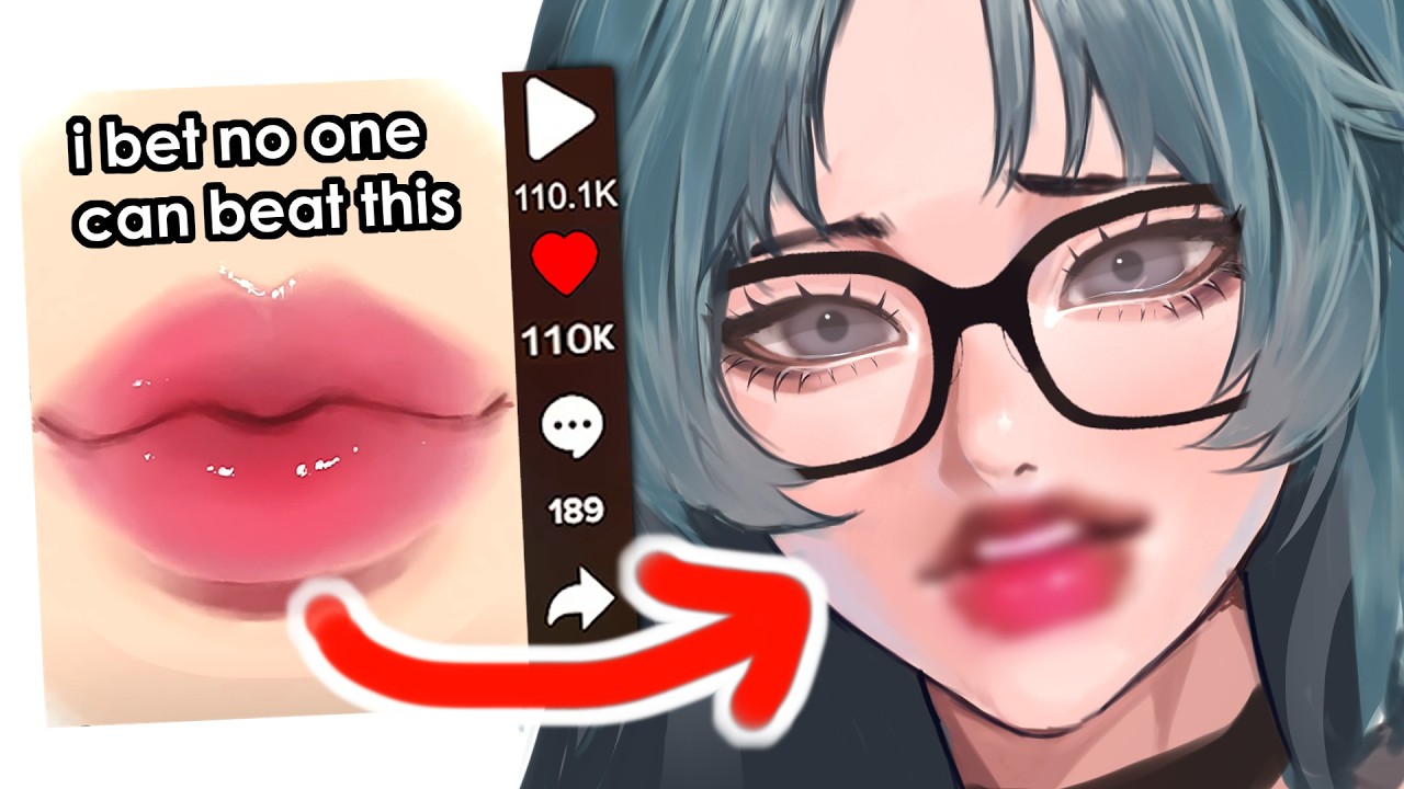CAN I BEAT ALL THE JUICY LIP ART? - YouTube
